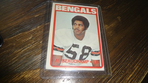 1972 TOPPS # 153 AL BEAUCHAMP FOOTBALL CARD | eBay