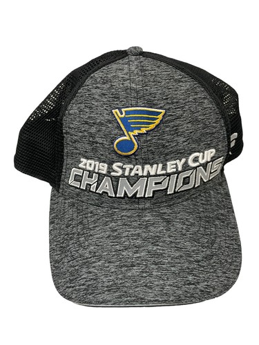 St Louis Blues 2019 Stanley Cap Champions Cap Fanatics Authentic Pro ...