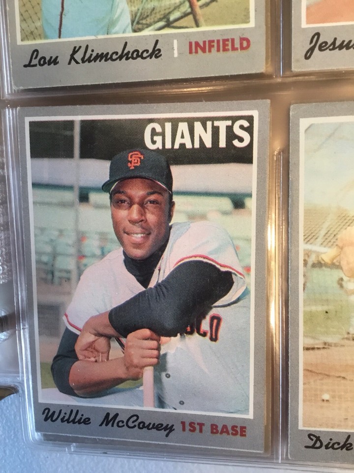 1970 Topps Baseball Complete Set of 1-720 Binder Ryan, Rose, Mays HOF ...