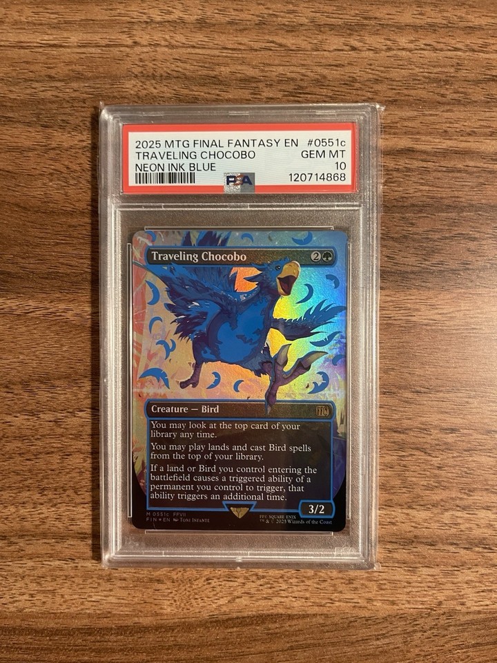 Traveling Chocobo (Neon Ink Pink, Blue, Yellow, Green, Black) Full Set ...