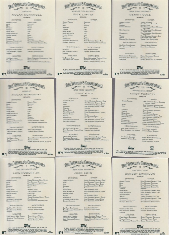 LUIS ROBERT JR. #7 2024 ALLEN & GINTER CHROME REFRACTOR CARD (NRMT ...