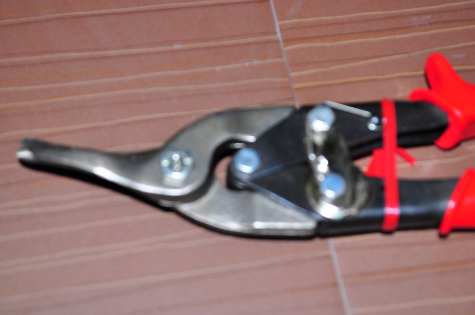 Prosnip 9-3/4" Aviation Snips Red Compound cutter strasight to curve ...