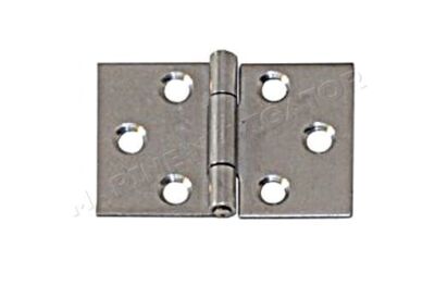 Wide Hinge Undrilled Stainless Steel Satin Finish 60 x 90 x 1.25mm | eBay
