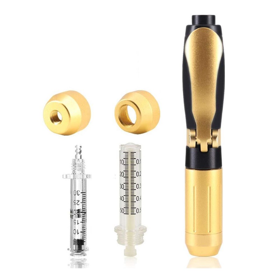 Lip Filler Pen 2 in 1 Two Head 0.3ml &0.5ml Acid Lip Filler Needle Free ...