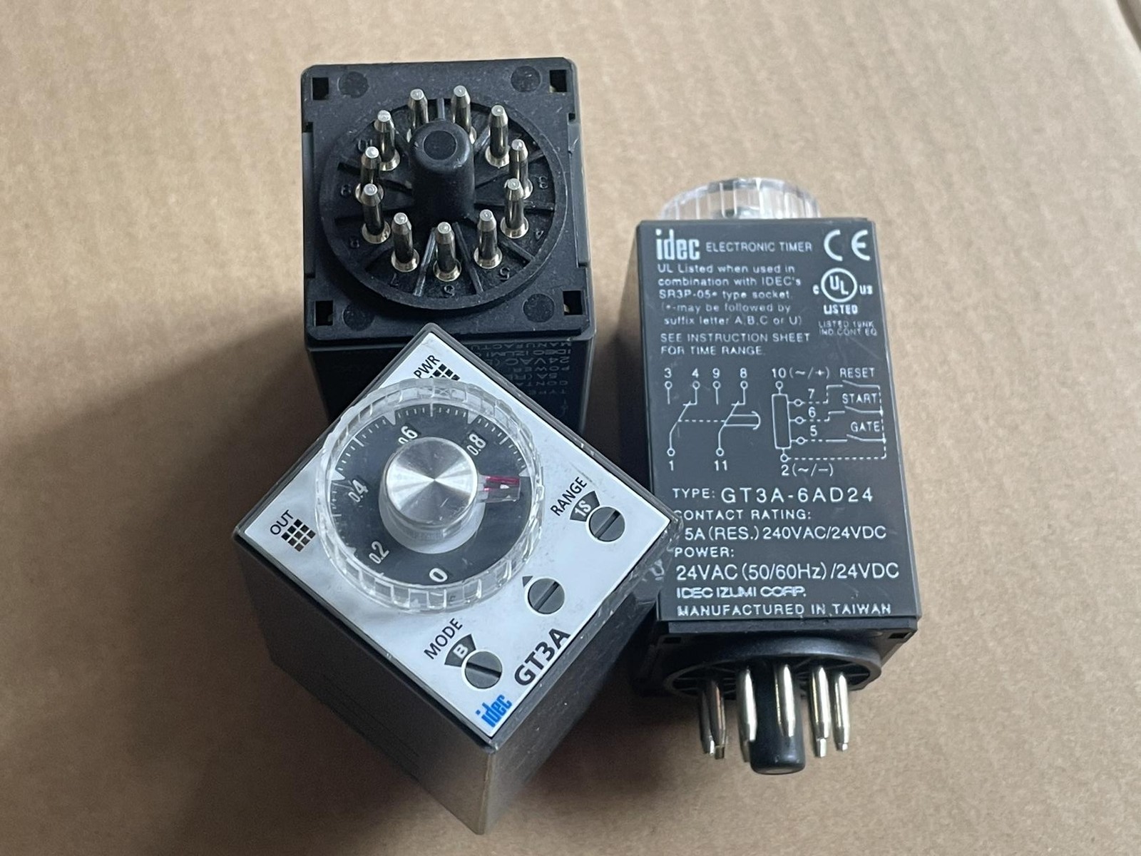 New GT3A-6AD24 Time Relay 5A 240VAC 50/60Hz x 1pc | eBay