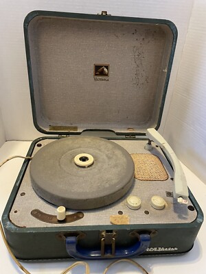RCA Victrola Record Player Suitcase Model 7-EMP-2L | eBay