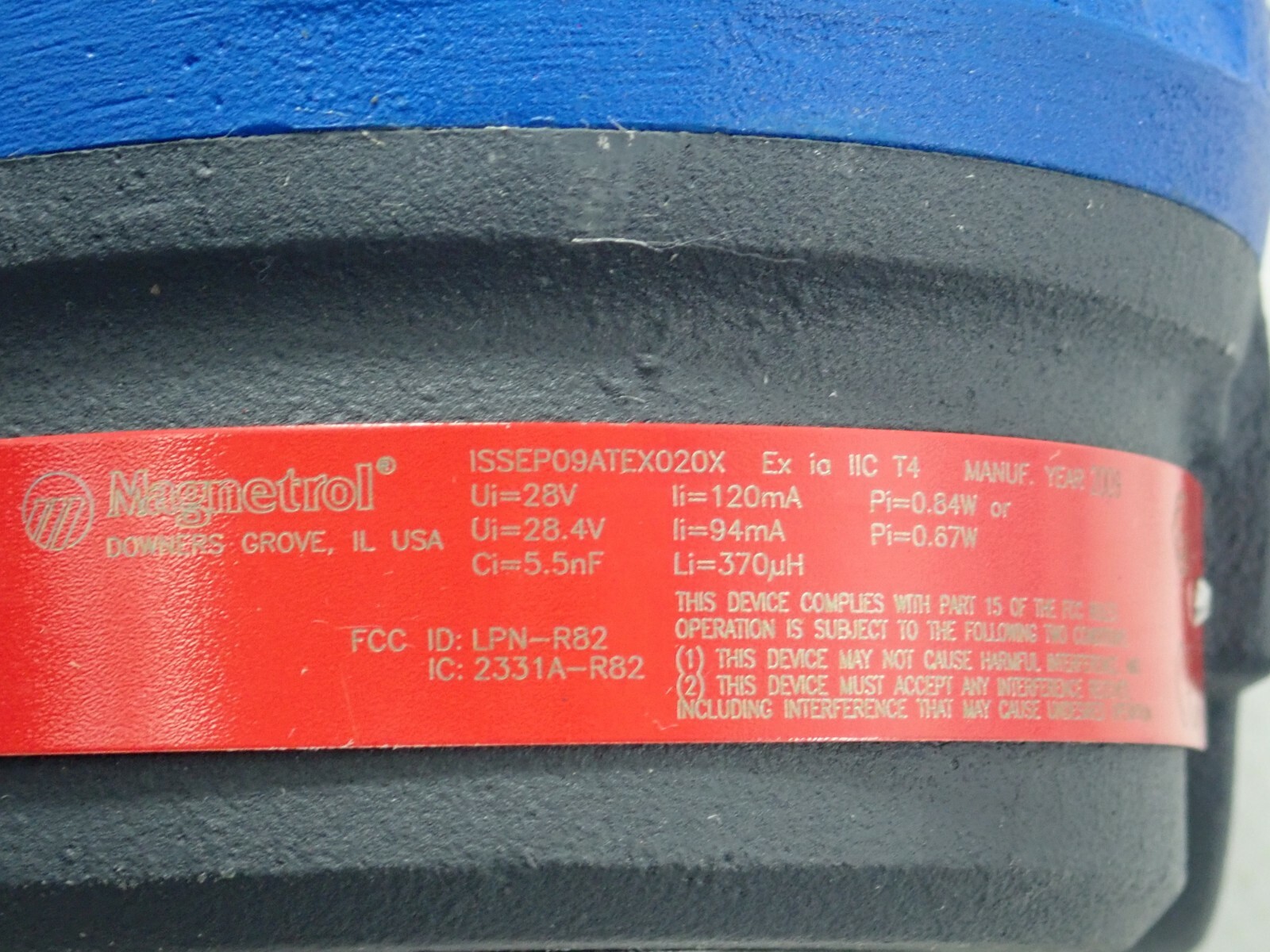 MAGNETROL R82-5B0A-021 NON CONTACT PULSE BURST RADAR TRANSMITTER *NEW ...