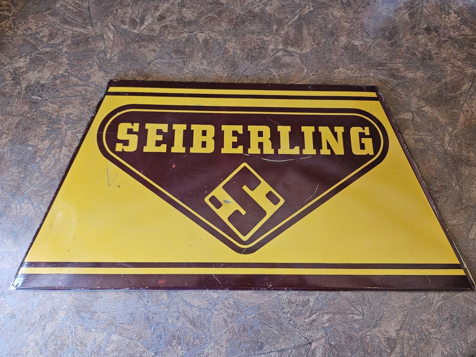 VTG ADVERTISING SEIBERLING TIRES SST TIRE INSERT SIDE PANEL SIGN | eBay