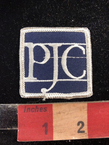 Vintage Initials P J C PJC Advertising Patch 017 | eBay