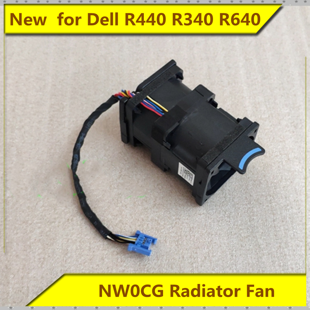 Radiator Fan NW0CG Original for Dell R440 R340 R640 Server Upgrade CPU ...