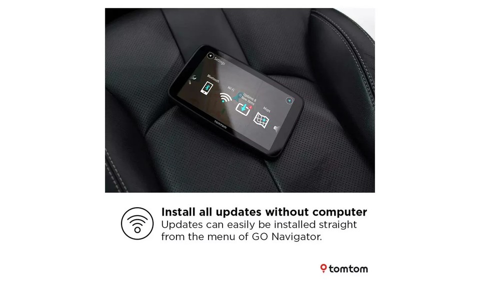 TomTom Car Sat Nav GO Navigator 6 Inch HD Touchscreen UK ROI Full ...