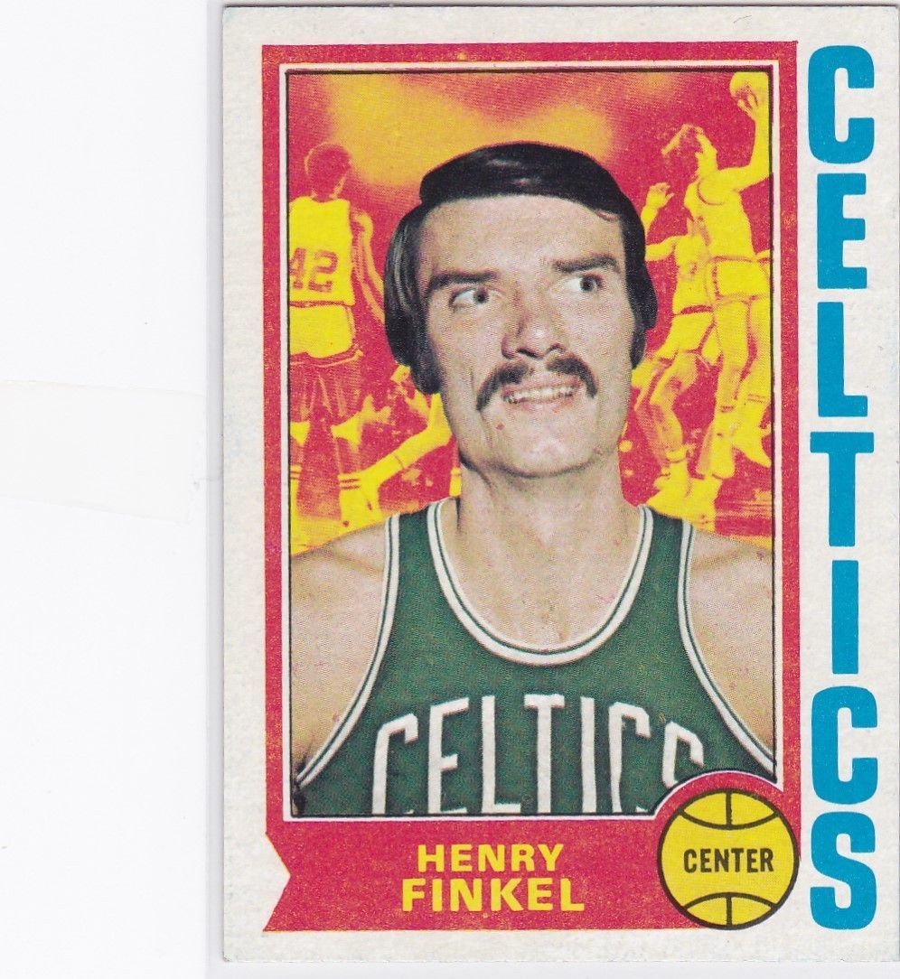 1974-75 TOPPS BASKETBALL HENRY FINKEL #118 CELTICS EXMT *60795 | eBay