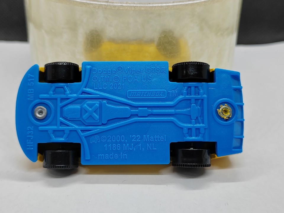 Matchbox Prototype Blue Skin Engineering Test-Dodge Viper GTSR-Very ...