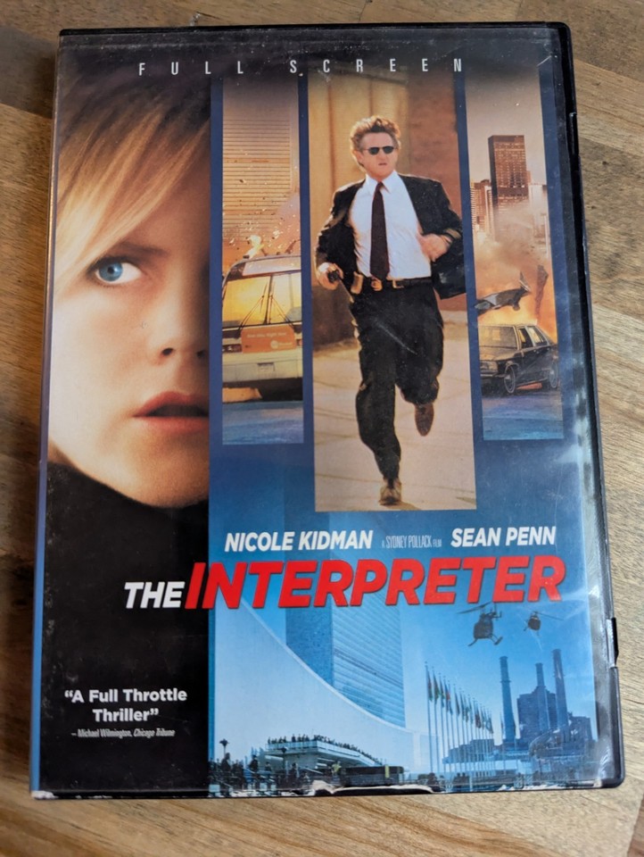 The Interpreter (DVD, 2005, Full Frame) Nicole Kidman Sean Penn | eBay