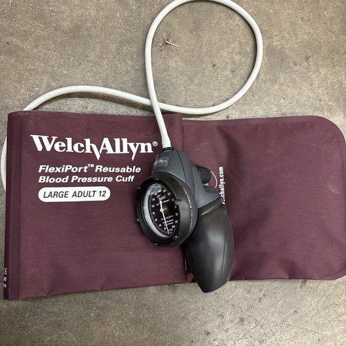 Tycos Welch Allyn Super Shock Manual Blood Pressure Set - Large Adult ...