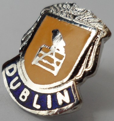 Dublin City Crest Pin Badge | eBay