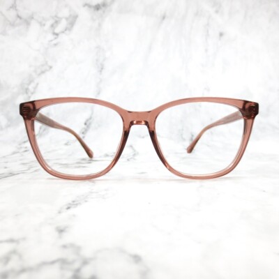 Calvin Klein CK20525 662 Eyeglasses Pink Square Full Rim Frames 53-16 ...