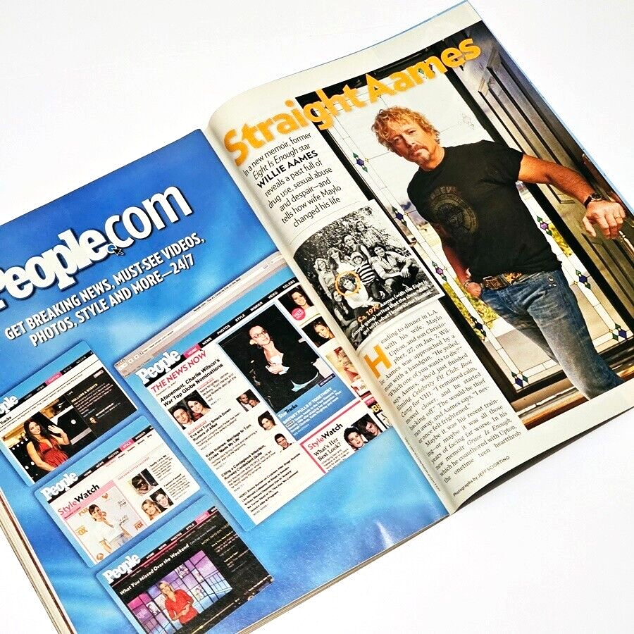 PEOPLE (USA) February 4 2008 HEATH LEDGER Miley Cyrus WILLIE AAMES ...