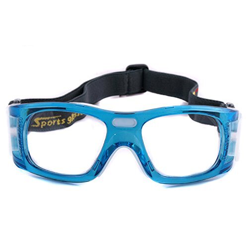 Outdoor Protective Sports Goggles Glasses for Basketball Football Blue ...