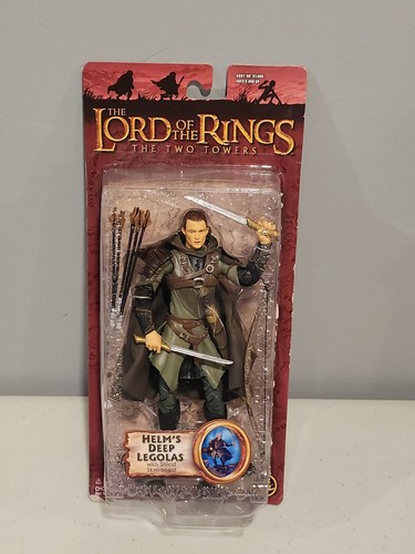 LOTR The Two Towers HELM'S DEEP LEGOLAS WITH SHIELD SKATEBOARD New ...