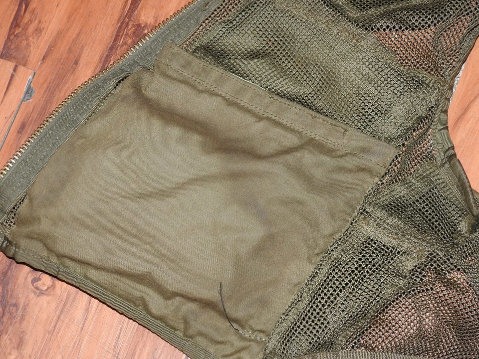USAF US Air Force Pilot Survival Vest Od Green 100% Armid Fiber FR | eBay