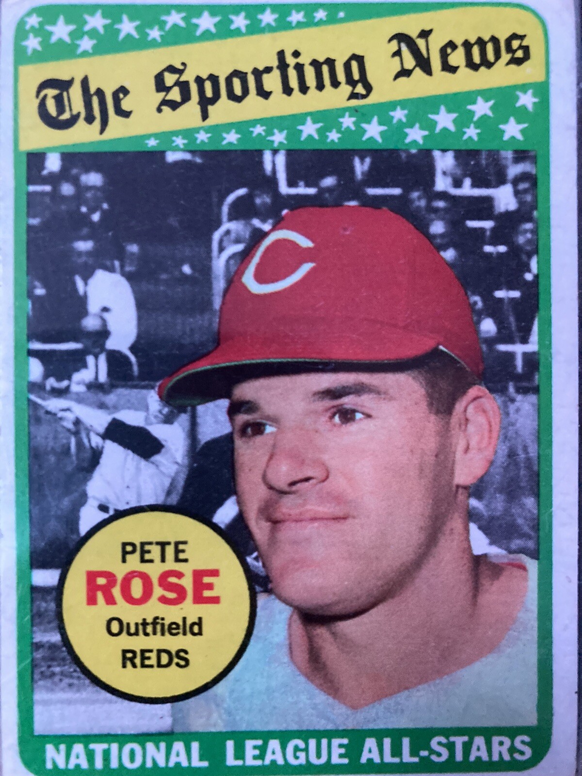 1969 Topps Pete Rose Cincinnati Reds #424 Baseball Card | eBay