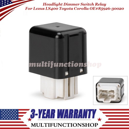 Headlight Dimmer Switch Relay 4 Pin 85926-30020 For Lexus ES300 Toyota ...
