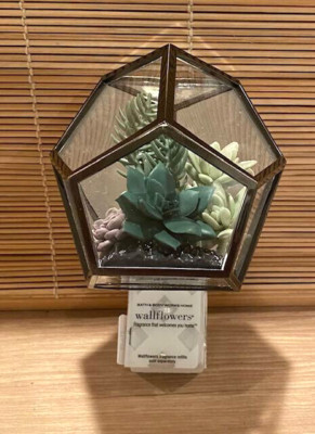 Bath & Body Work Wallflower Unit Fragrance Plug In Diffuser Succulents ...