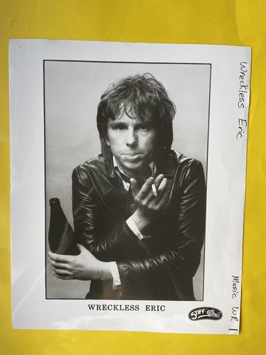 Wreckless Eric Press Photo 8x10”, Stiff/ Epic Records. | eBay