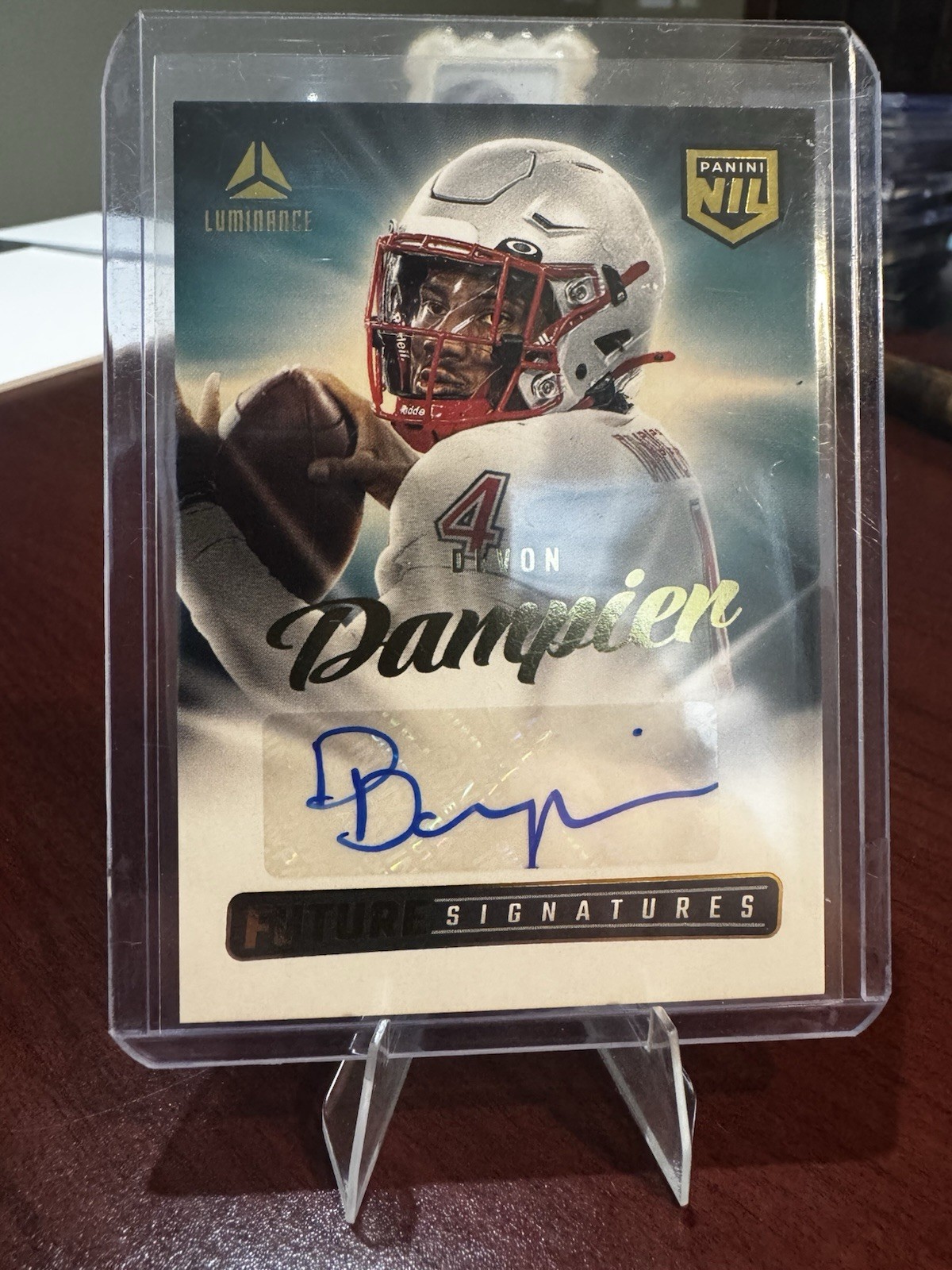 Devon Dampier 2025 Luminance #NIL-DOR Future Signatures NIL Price Guide ...