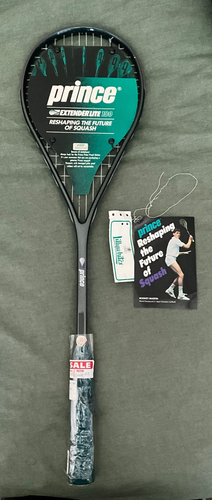 VINTAGE PRINCE EXTENDER LITE 180 SQUASH RACKET NOS WITH PADDED CASE | eBay