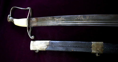 WAR OF 1812 LOUISIANA NEW ORLEANS MADE SWORD OWNED BY LAFITTE CAPT ...