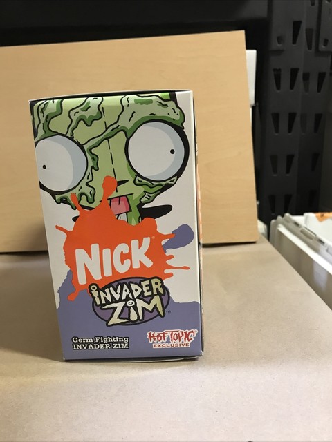 Invader Zim Figure Germ Fighting Hot Topic Set 2005 Palisades Toys Gir ...