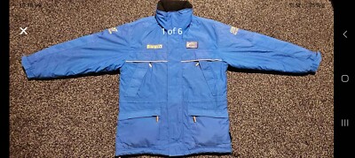 Very rare coat 1990s. vintage Prodrive Subaru World Rally Team Winter ...