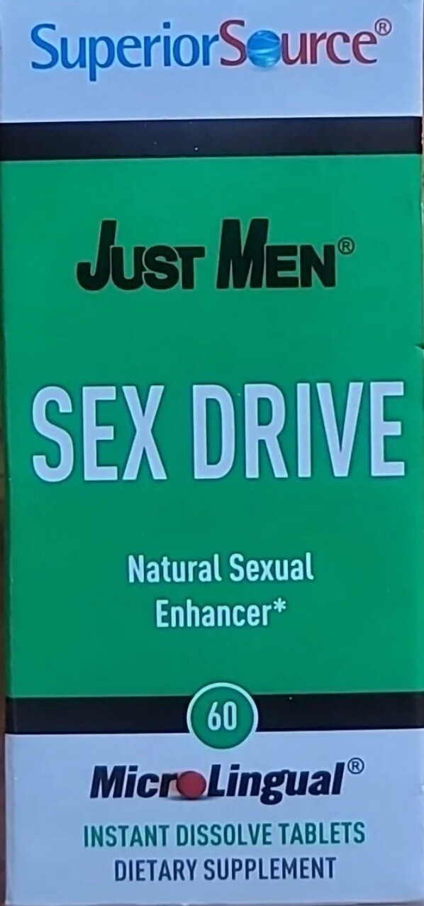 Superior Source Just Men Sex Drive - 60 Tablets for sale online | eBay