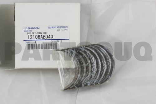 12108AB040 Genuine Subaru BRG SET-CONN ROD 12108-AB040 | eBay