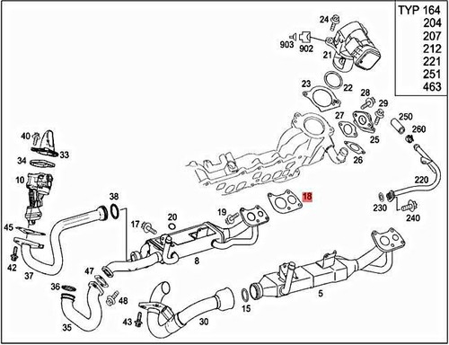 Genuine MERCEDES Gasket 6421420580 | eBay