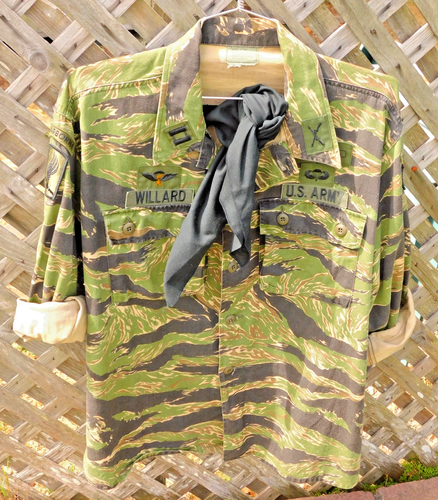 Apocalypse Now Captain Willards Tiger Stripe Advisors Uniform Set Exact ...