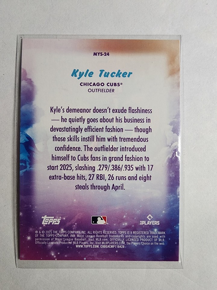 2025 Topps Update Series - Mystical Kyle Tucker #MYS-24 | eBay