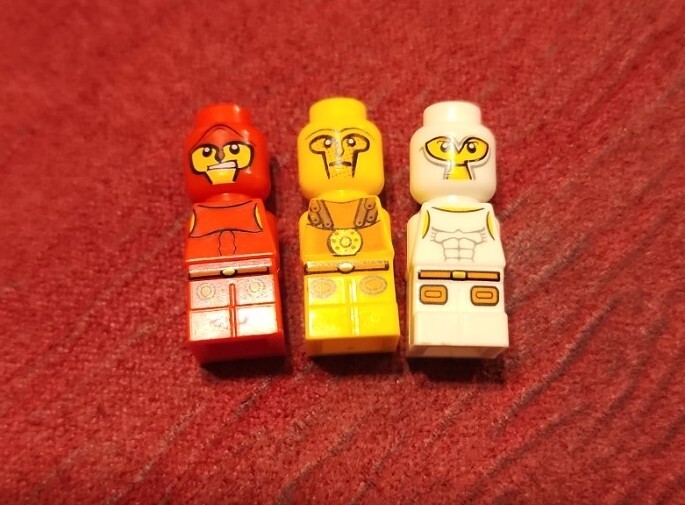 LEGO Lot of 3 MICROFIGS MICRO FIGURES MUMMY GLADIATOR | eBay