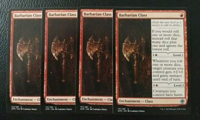 MTG Barbarian Class Adventures in the Forgotten Realms 131/281 Regular ...