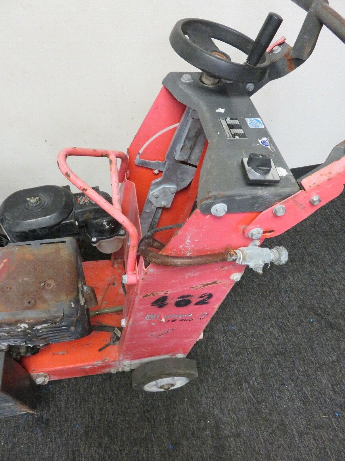 Husqvarna FS400 LV Concrete Asphalt Walk Behind Road Floor Water Cooled ...