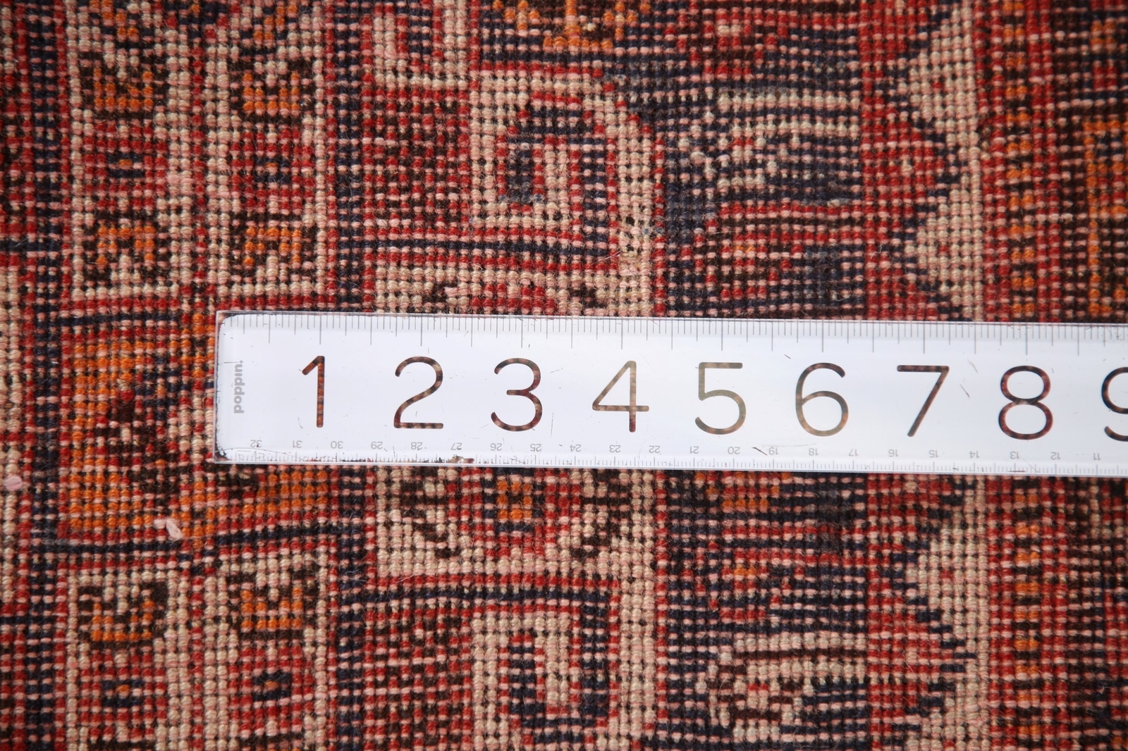 Antique Geometric Abadeh Rug Wool Hand-knotted 5x9 ft. Tribal Carpet | eBay