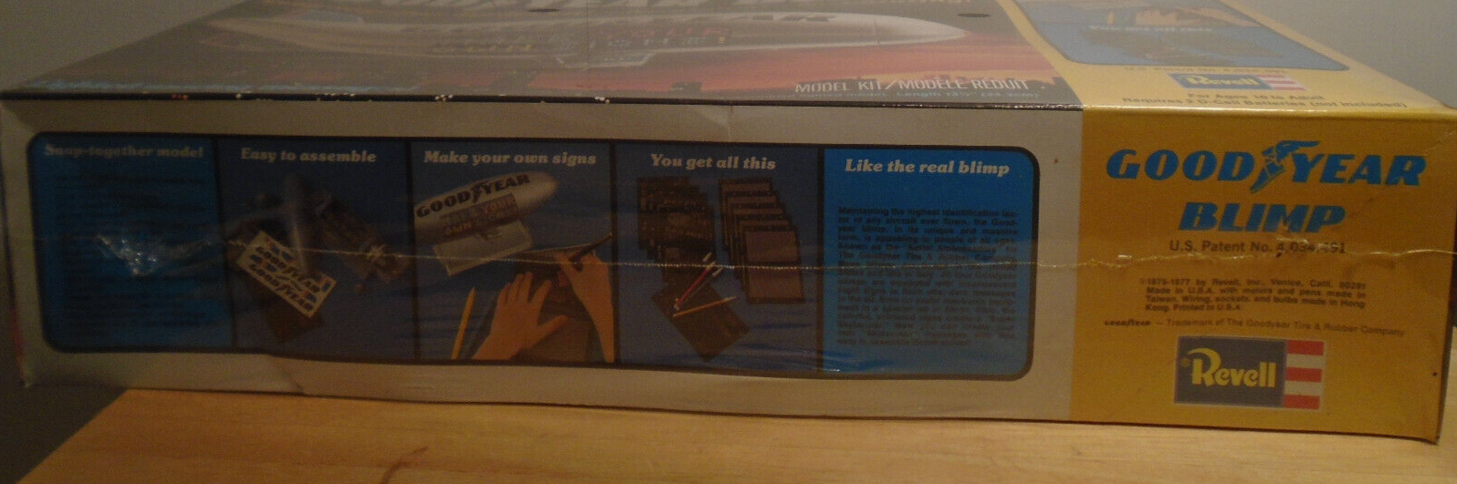 Revell GOODYEAR Blimp Snap Together Model Kit H999 for sale online | eBay