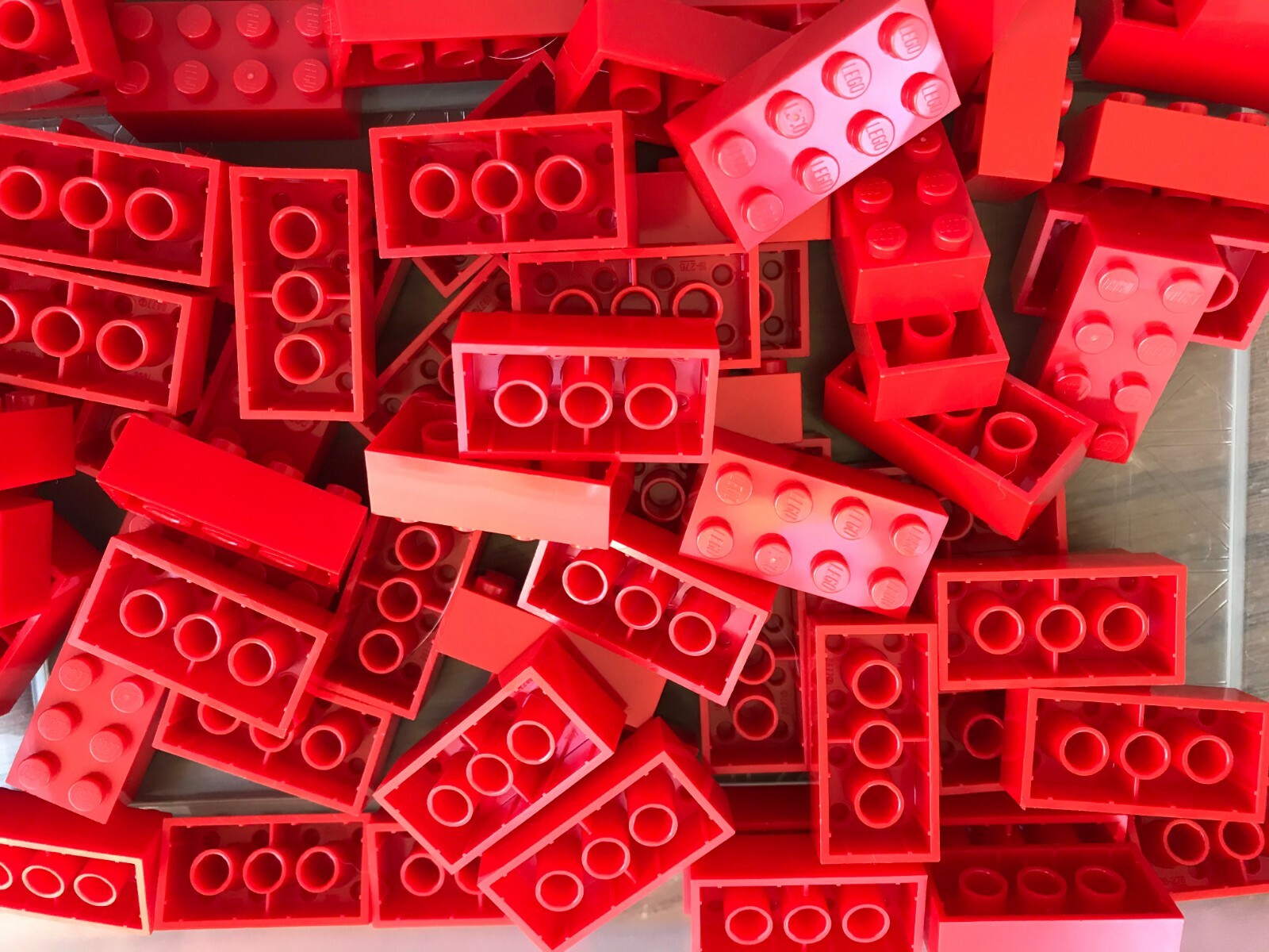 LEGO- NEW-#3001- 2 x 4 RED BRICK- 10 BRICKS | eBay