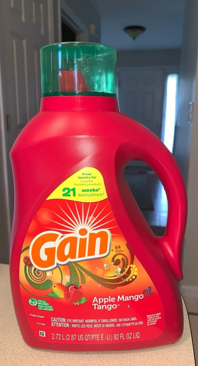 Gain Apple Mango Gain Apple Mango Tango, Liquid Laundry Detergent, 150