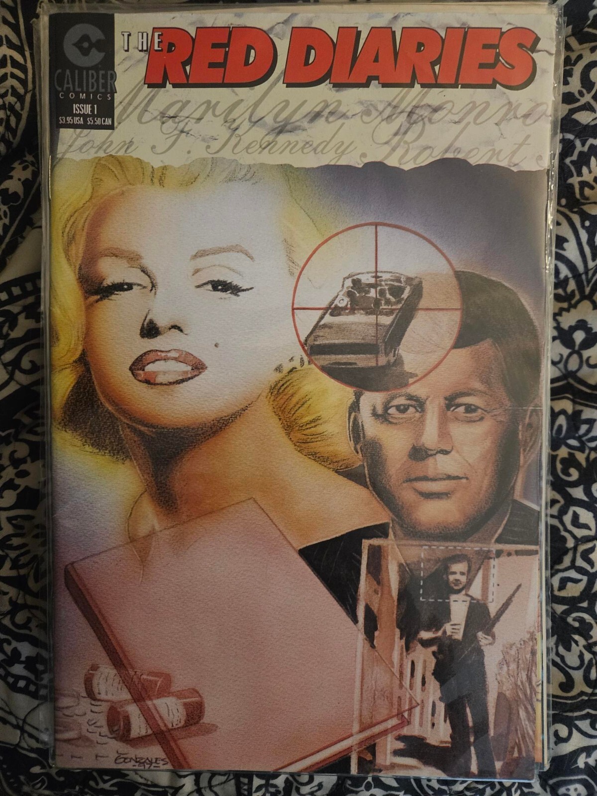 RED DIARIES #1 (1997) Caliber Comics BAGGED & BOARDED | eBay