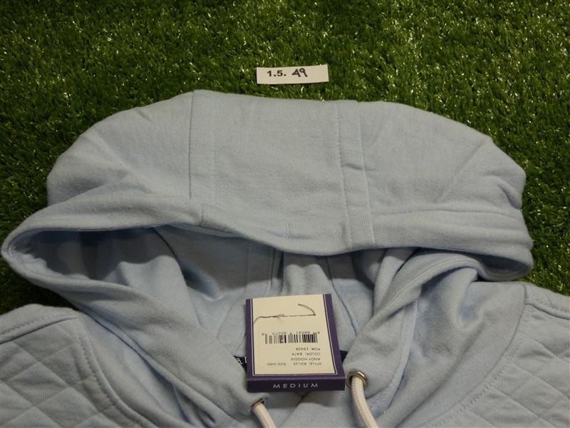 B Draddy Mens Andy Hoodie Golf Pullover NGLA Logo Light Blue Medium | eBay