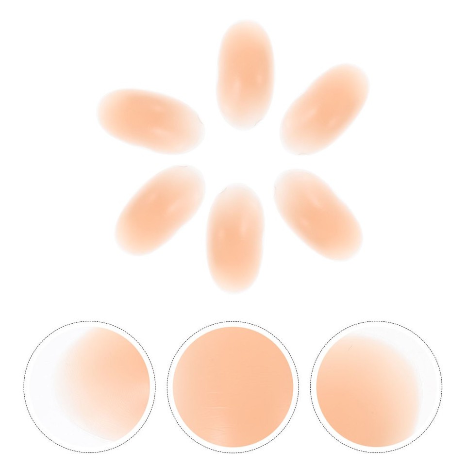 3 Pairs Shoulder Pad Invisible Push-up Pads Reusable Adhesive Enhancer ...