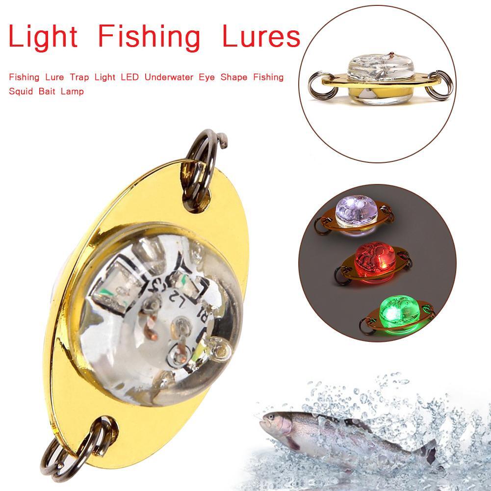 Fishing Lure Trap Light LED Underwater Fish Squid Bait Lamp (Multicolor ...